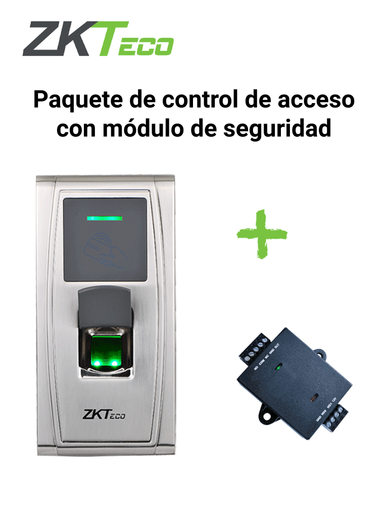 Kit de control de acceso y asistencia MA300 con M?dulo de seguridad SRB ...